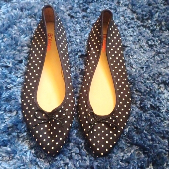 BONGO | Shoes | New Bongo Polka Dot Ballet Flats Size 7 | Poshmark